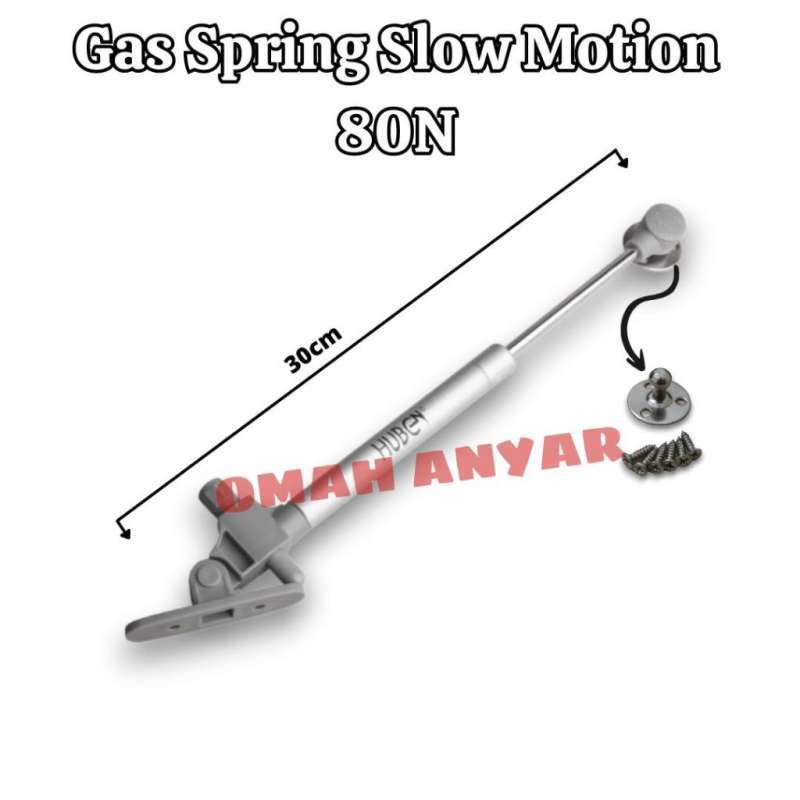 Jual 2 Pcs Gas Spring Huben Untuk Kitchen Set Berat 60n 80n 100n 150n ...