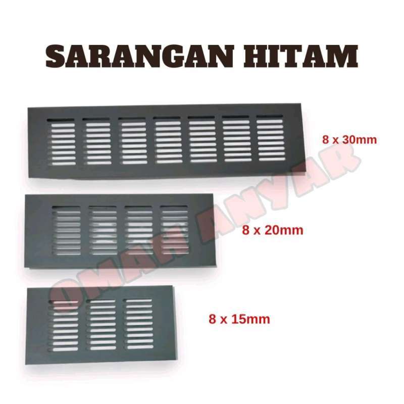Jual Sarangan Saringan Lubang Hawa Ventilasi Aluminium Angin Kotak ...