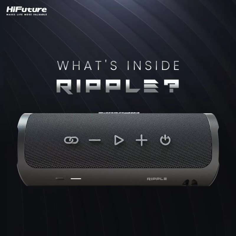 Promo Ripple Bundle 2 Unit Portable Bluetooth Speaker 2-way Speaker ...