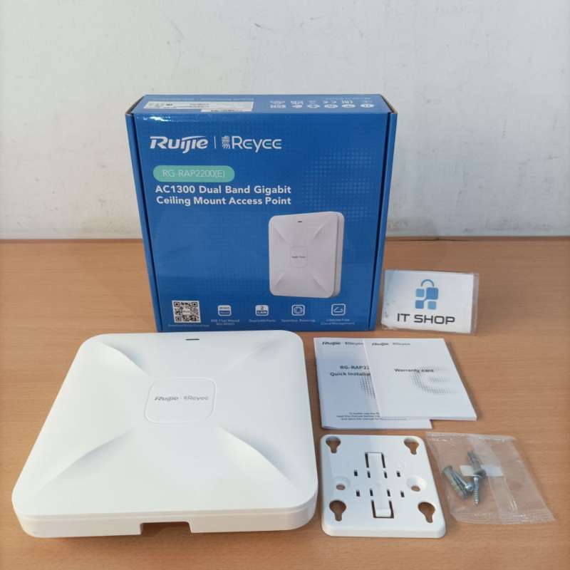 Jual Ruijie Rg-rap2200(e) Reyee Wi-fi 5 Poe Ceiling Access Point Di ...
