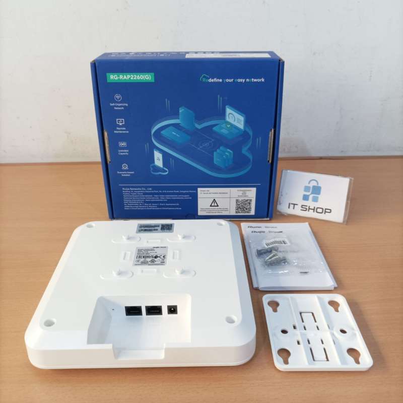 Jual Ruijie Rg-rap2260(g) Reyee Wi-fi 6 Ax1800 Poe Ceiling Access Point ...