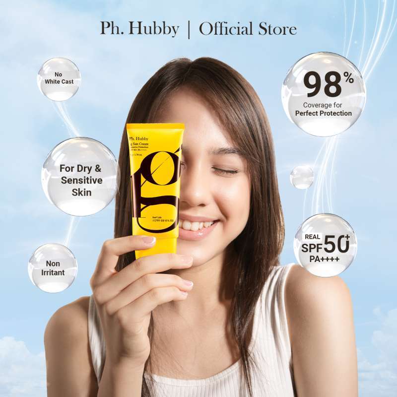 Jual Ph. Hubby 1g Sun Cream Intensive Protection Tube 50g - Sunscreen ...