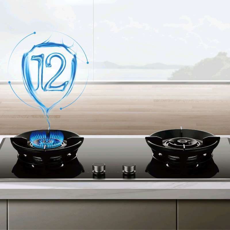 Promo Fotile Smart Integrated Built In Hob Geg86218 Black Glass Kompor ...