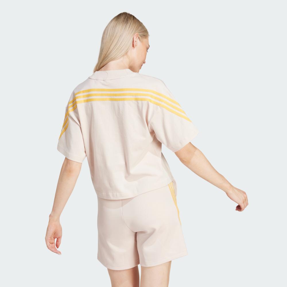 Promo Adidas Women T-shirt Future Icons 3-stripes Baju Wanita [is3619 ...