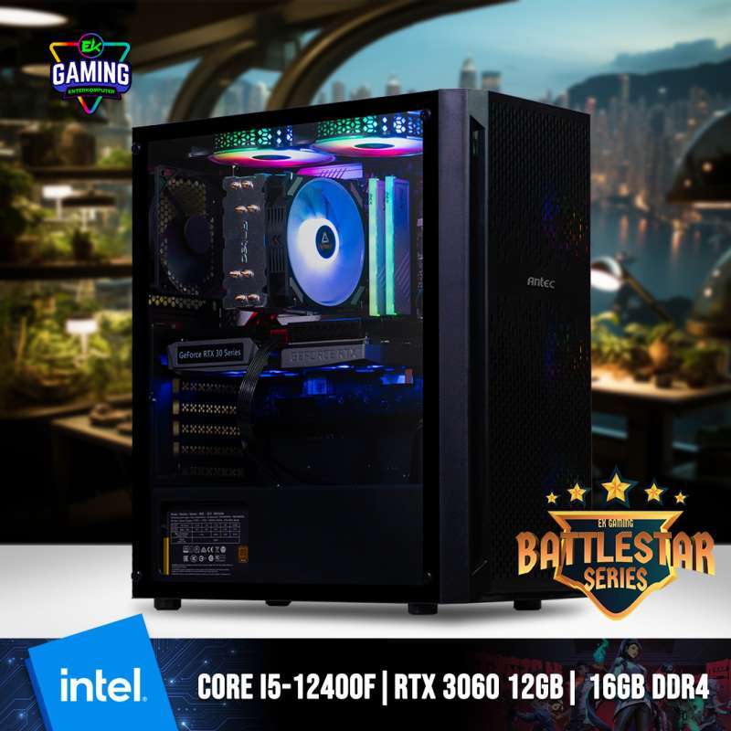 Promo Pc Rakitan Ek Gaming Battlestar - Core I5 Rtx 3060 - Enter ...
