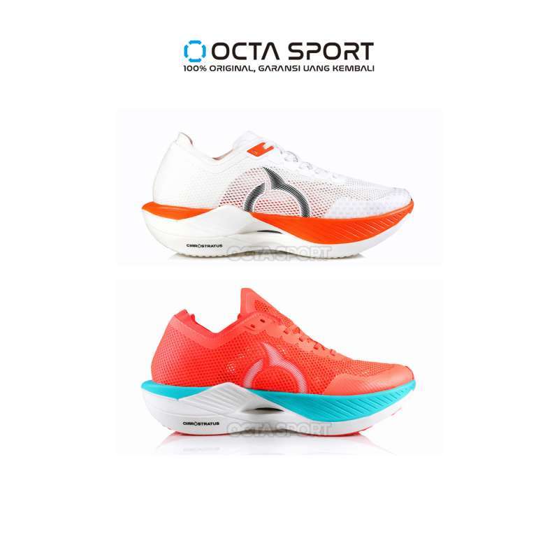 Promo Sepatu Running Ortuseight Solar Plate Carbon - 40 Peach Aqua ...