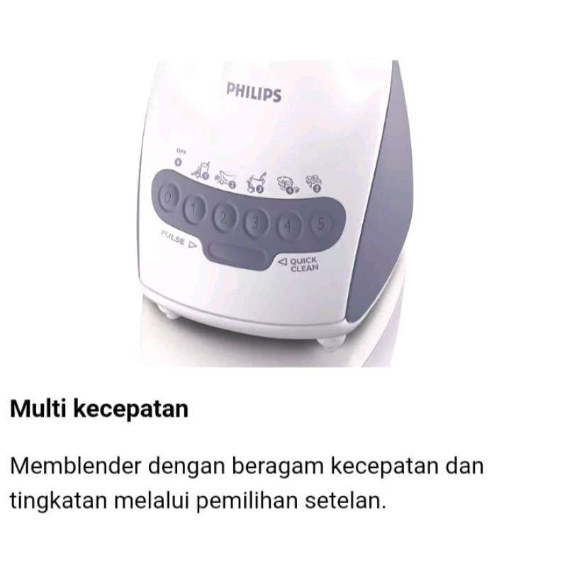 Jual Philips Hr 2115 01 Blender Plastik 2 Liter Tanpa Gelas Bumbu Bonus ...