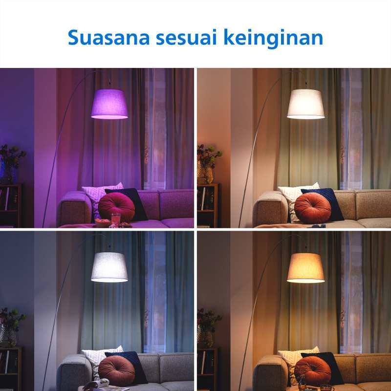 Promo [fs] Philips Lampu Smart Wifi Led Multipack 8.5w - Tunable Color ...