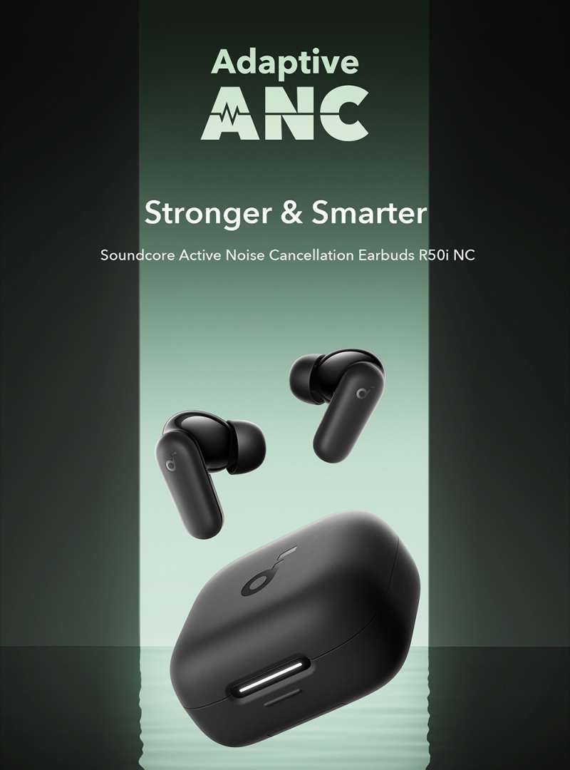 Promo (new Launch) Anker R50i Nc Earbuds Adaptive Noise Canceling ...