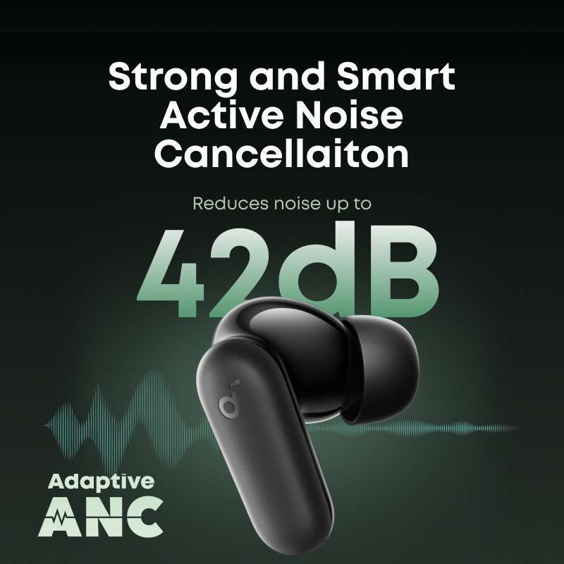 Promo (new Launch) Soundcore R50i Nc Earbuds Adaptive Noise Canceling ...