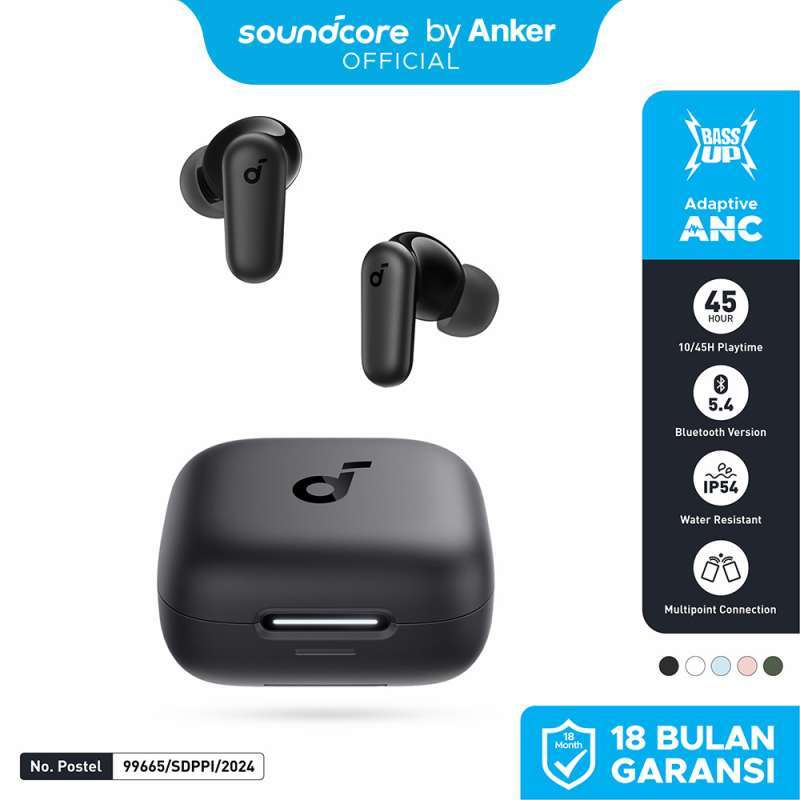 Promo (new Launch) Soundcore R50i Nc Earbuds Adaptive Noise Canceling Headset Earphone Bluetooth ...