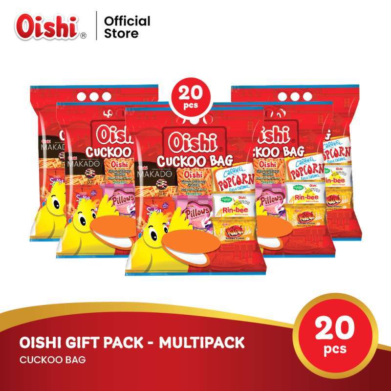 Promo Oishi Gift Pack - Multipack 20 Pcs Diskon 14% Di Seller Oishi ...