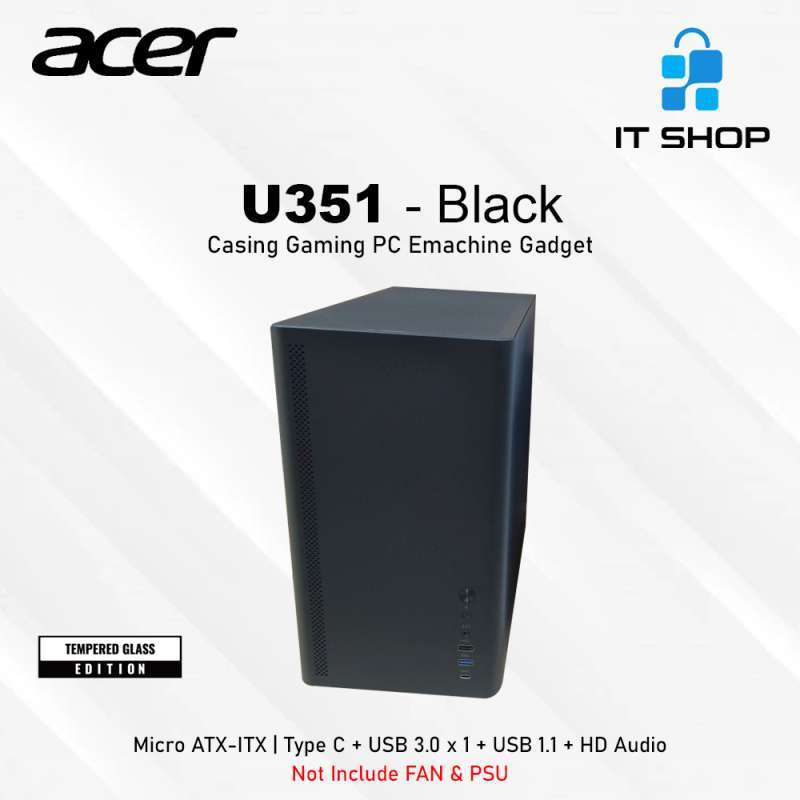 Jual Acer Casing Pc Gaming U351 - Black Di Seller It Shop Official ...