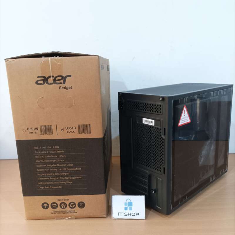 Jual Acer Casing Pc Gaming U351 - Black Di Seller It Shop Official ...