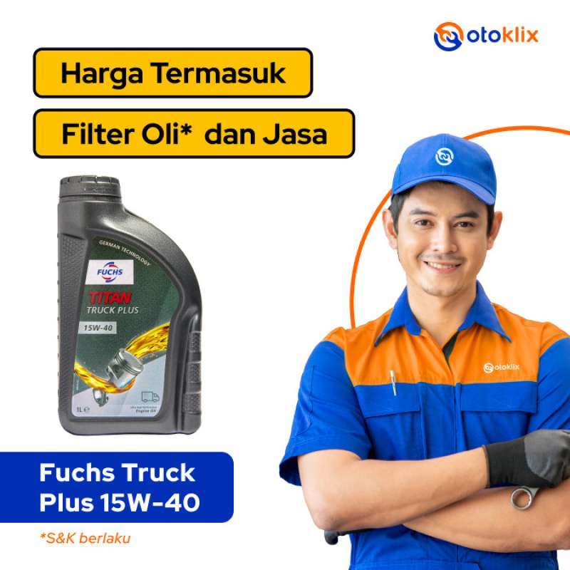 Promo Fuchs Titan Truck Plus 15w-40 5 Liter - [ganti Oli Mobil] - Simprug Diskon 17% Di Seller ...