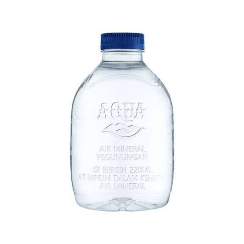 Promo Aqua Botol Mini Air Mineral 220ml - Per Dus Isi 24 Botol Diskon 4 ...