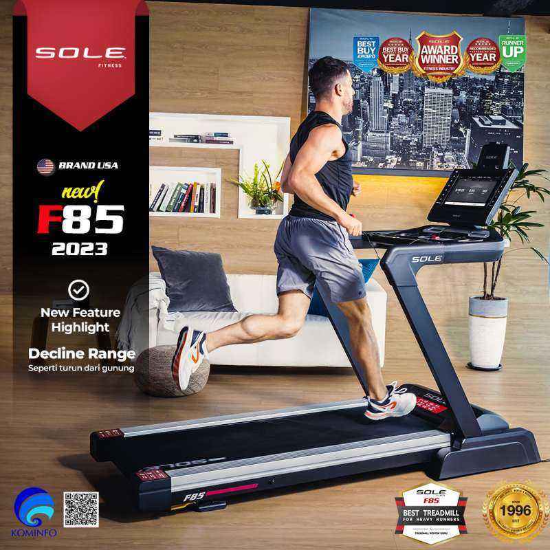 Jual Sole New F85 Treadmill (wifi/netflix/youtube Compatible) Di Seller ...