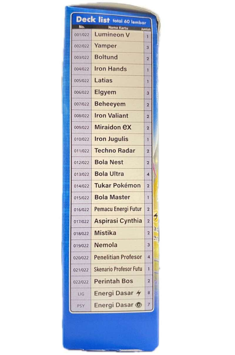 Jual Pokemon Tcg Starter Deck Miraidon Ex Futur Svhm Di Seller Monopolis Board Game Official ...