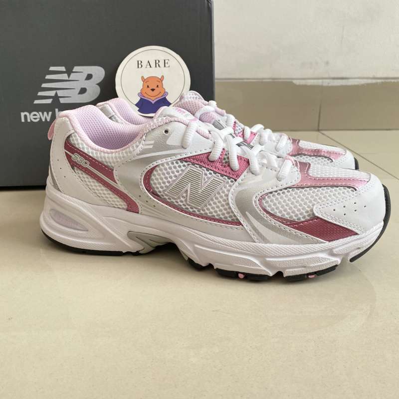 Jual New Balance 530 White Silver Pink Gs [gr530rk] Di Seller Baregoods ...