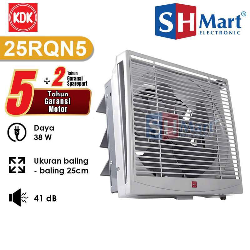 Jual Kdk Wall Exhaust Fan 10 25rqn 25 Rqn Di Seller Shmart Electronic ...