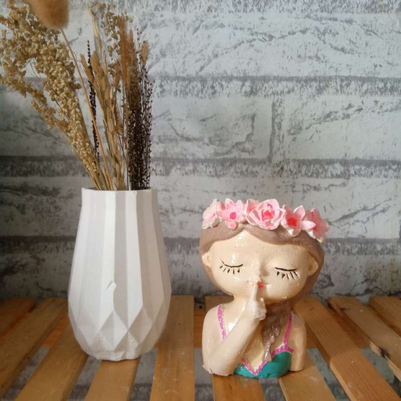 Jual Pot Mini Sukulen Pot Hias Bunga Kering Aesthetic Home Decor Bahan ...