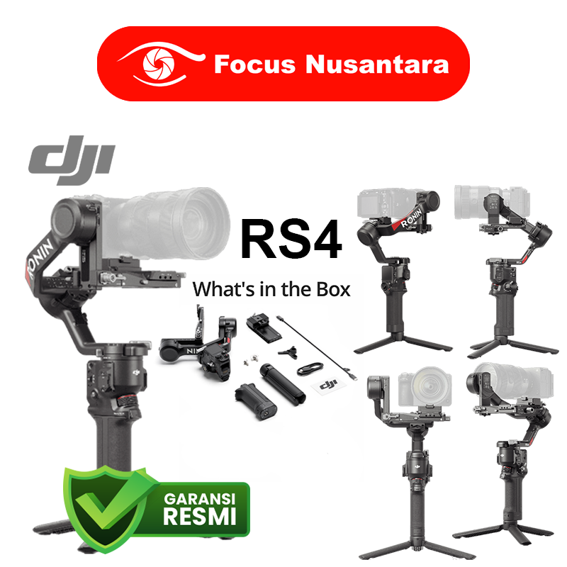 Promo Focus Nusantara - Dji Rs 4 Pro / Dji Rs 4 Gimbal Stabilizer Dji ...