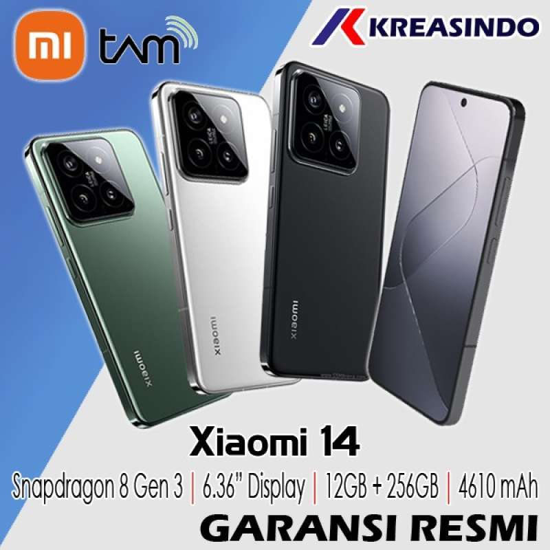 Jual Xiaomi 14 5g 12/256 Ram 12gb Internal 256gb Garansi Resmi Di Seller Kreasindo Online Store ...