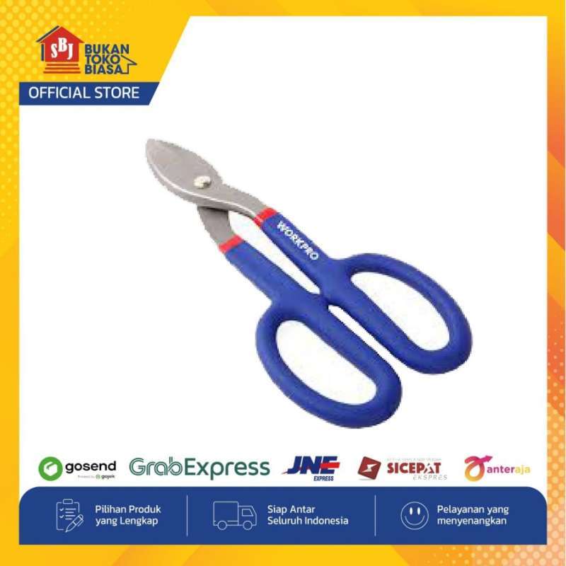 Jual Workpro Gunting Baja 10 Inch Tin Snip Di Seller Super Bangun Jaya ...