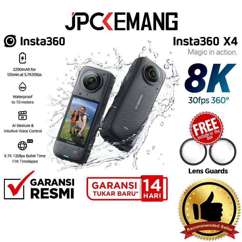 Jual Insta 360 X4 Original Murah - Harga Diskon Juni 2024 | Blibli
