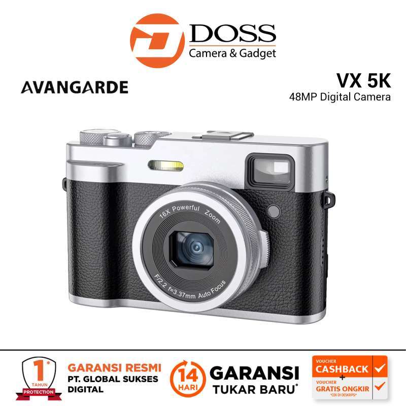 Promo Avangarde Vx 48mp Autofocus Digital Camera Avangarde Kamera ...