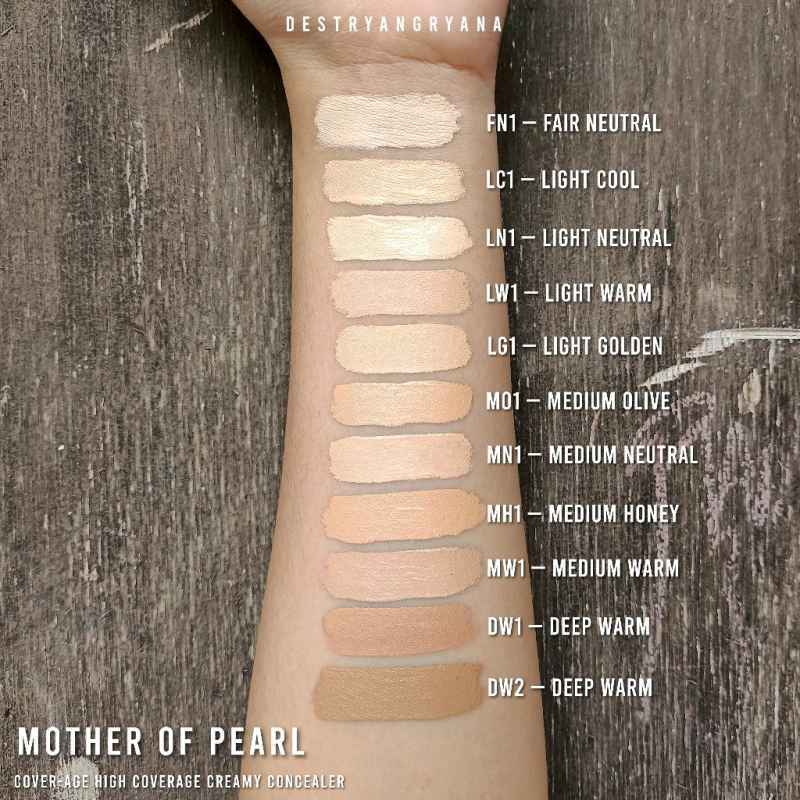 Jual Mother Of Pearl Coverage High-coverage Creamy Concealer Mop ...