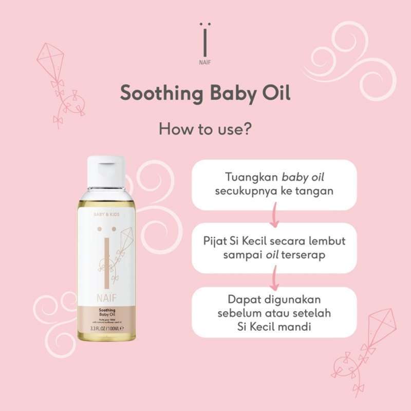 Jual Minyak Bayi - Naif Baby Soothing Massage Oil 100Ml di Seller ...