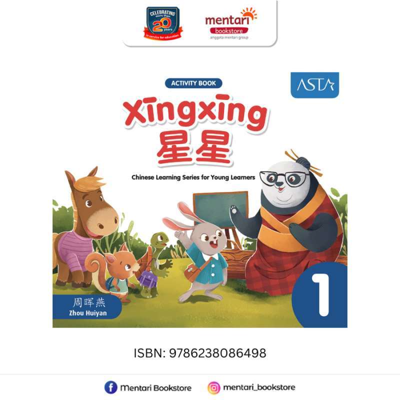 Jual Asta Xing Xing Chinese Learning Series For Young Learners | Buku Tk Di Seller Mentari Group ...