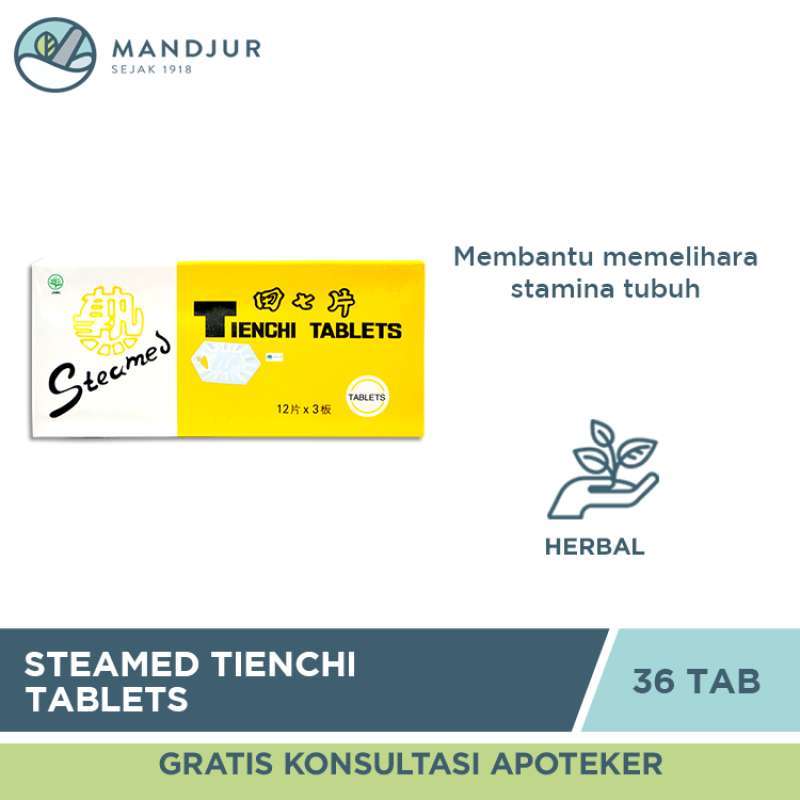 Jual Nan Fung Tienchi Steamed Obat Peninggi Badan [36 Tablet] Di Seller ...