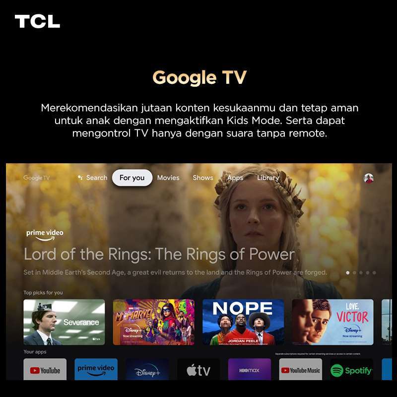 Promo Tcl 50 Inch 4k Qled Google Tv - T-screen - Dolby Vision/atmos ...