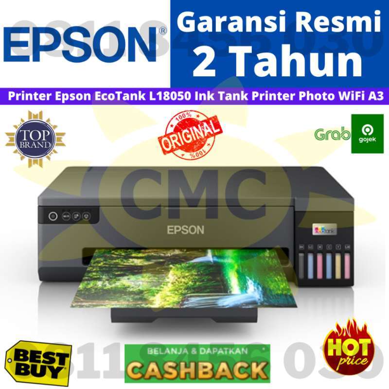 Jual Epson Ecotank L18050 Printer Photo Wifi A3 Pengganti Printer L1800 ...