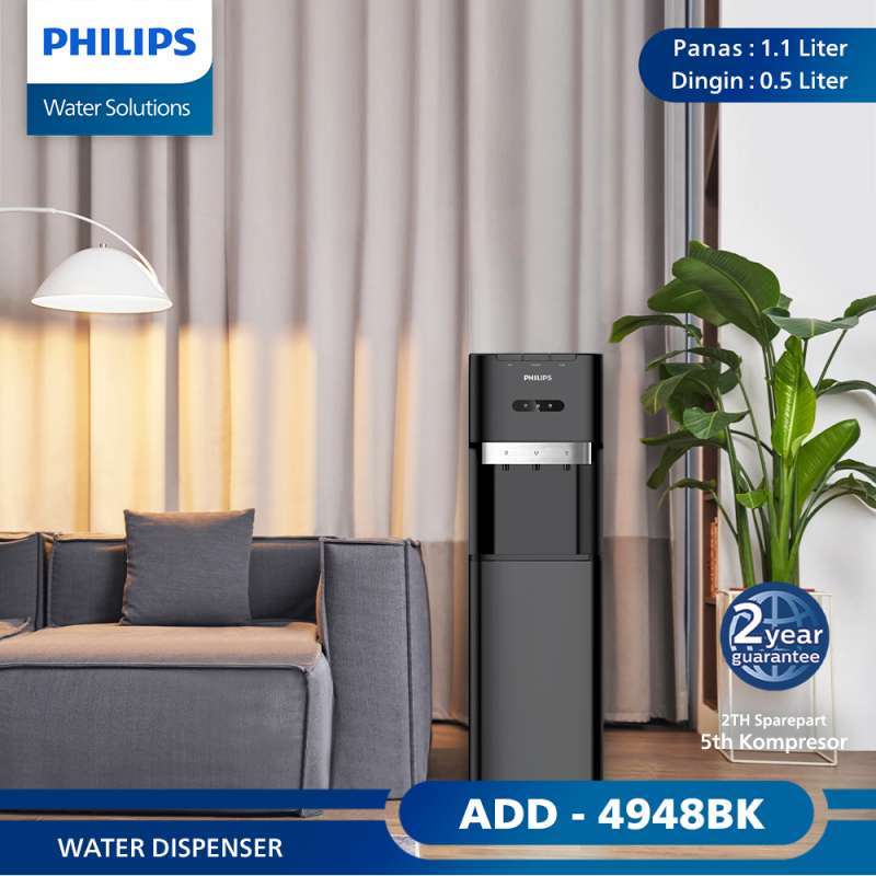 Promo Philips Water Dispenser Bottom Loading Add4948bk - Hitam Diskon ...
