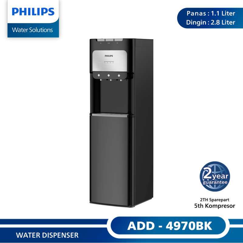 Promo Philips Water Dispenser Bottom Loading Add4970gy - Abu / Hitam ...