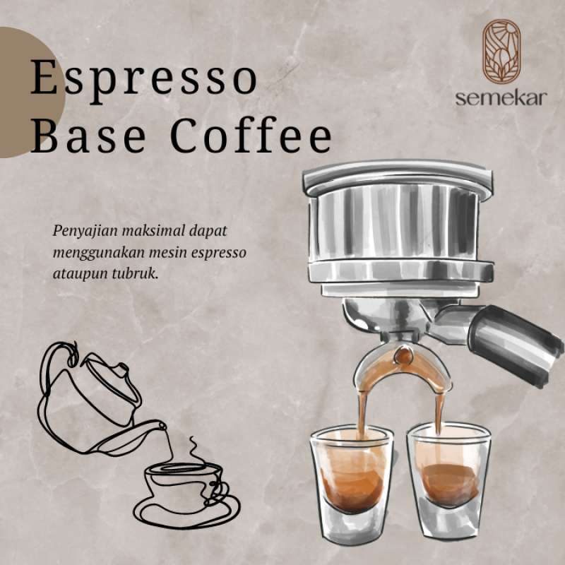 Promo Semekar Coffee - Biji Bubuk Kopi Arabika Lanang Espresso Peaberry ...