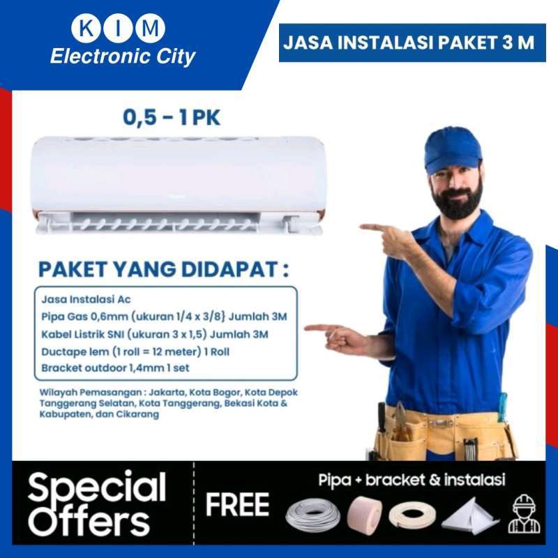 Jual Ac Sharp 0.5 Pk Ah-a5zcy [1/2 Pk] Turbo Cooling R32 (344w ...