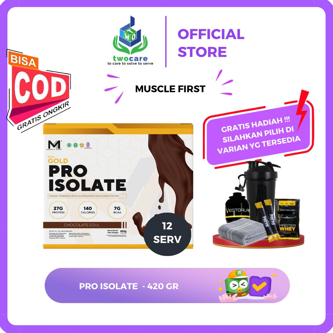 Jual Muscle First Pro Isolate Box Series Isi 12 Sachet Whey Isolate ...