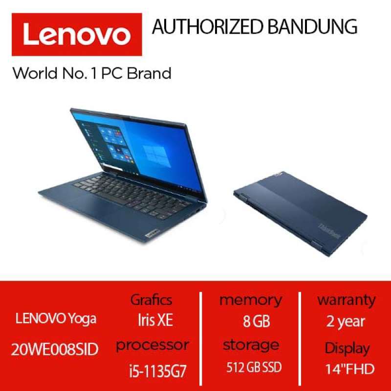 Promo Lenovo Yoga Itl We Sid Laptop Lenovo Nb Commercial Thinkbook S Yoga Sid I G