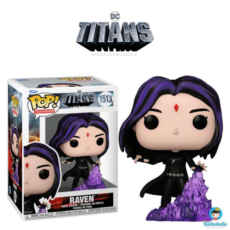 Promo Funko Pop! Television Dc Heroes Teen Titans - Raven #1513 Diskon ...