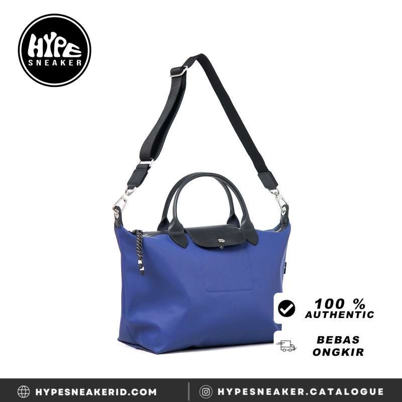 Jual Tas Longchamp Le Pliage New Energy Navy Shoulder Bag 100% Original ...