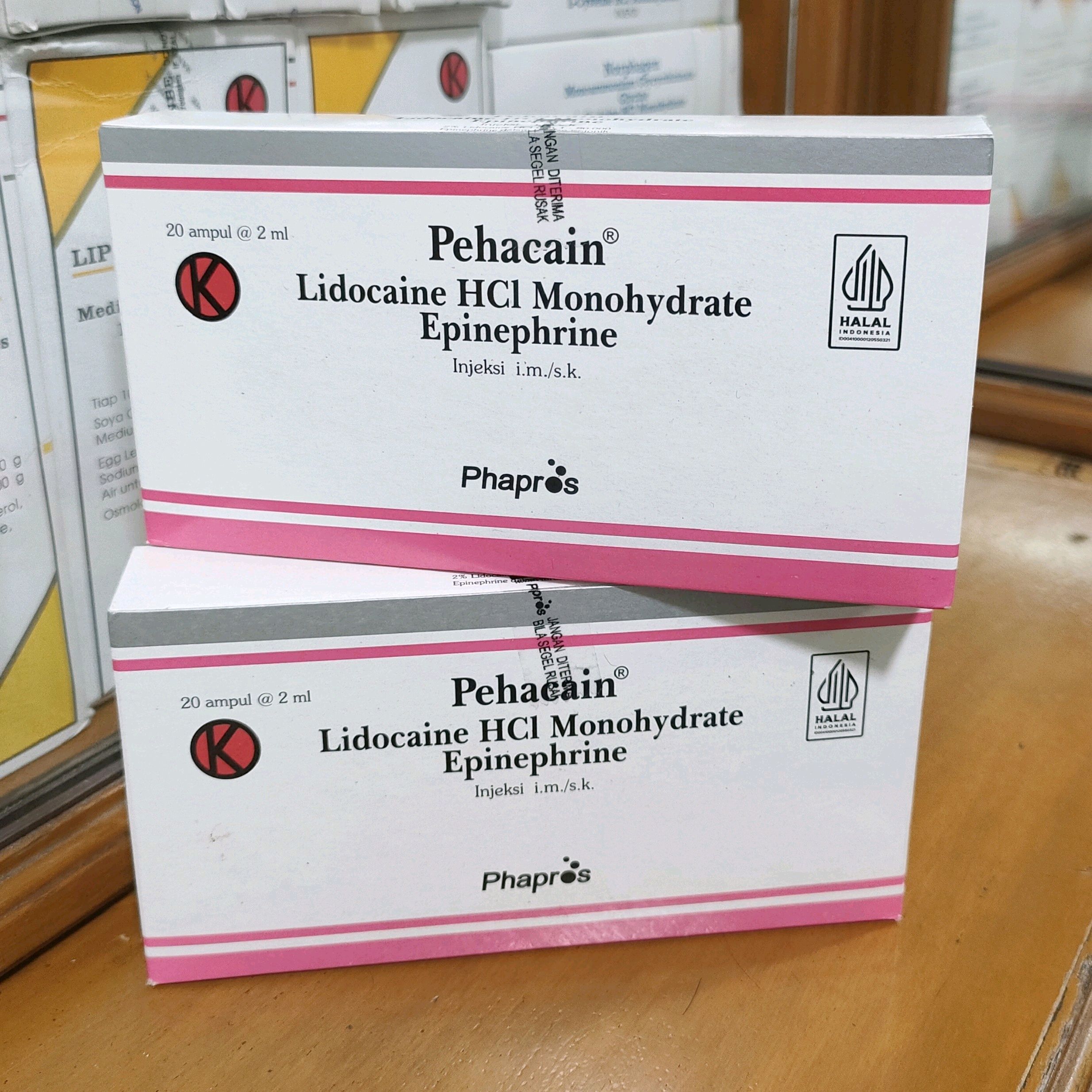 Jual Original Pehacain Box 20ampul @ 2 Ml Di Seller Krisna_farma - Pal ...