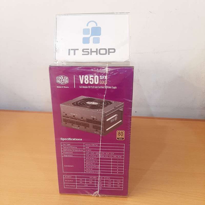 Jual Cooler Master Power Supply V850 Sfx Gold Full Modular Di Seller It Shop Official Store ...