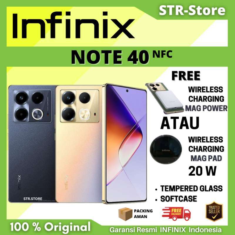 Promo Infinix Note 40 8/256 Gb Garansi Resmi Infinix Note 40 Nfc 8/256 ...