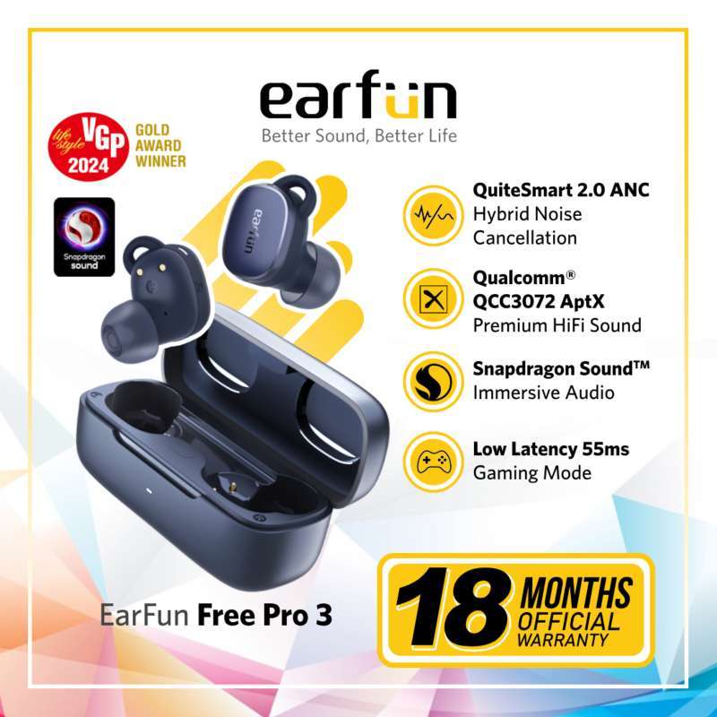 Toko Earfun Indonesia Official Store Online Original & Harga Terbaik ...