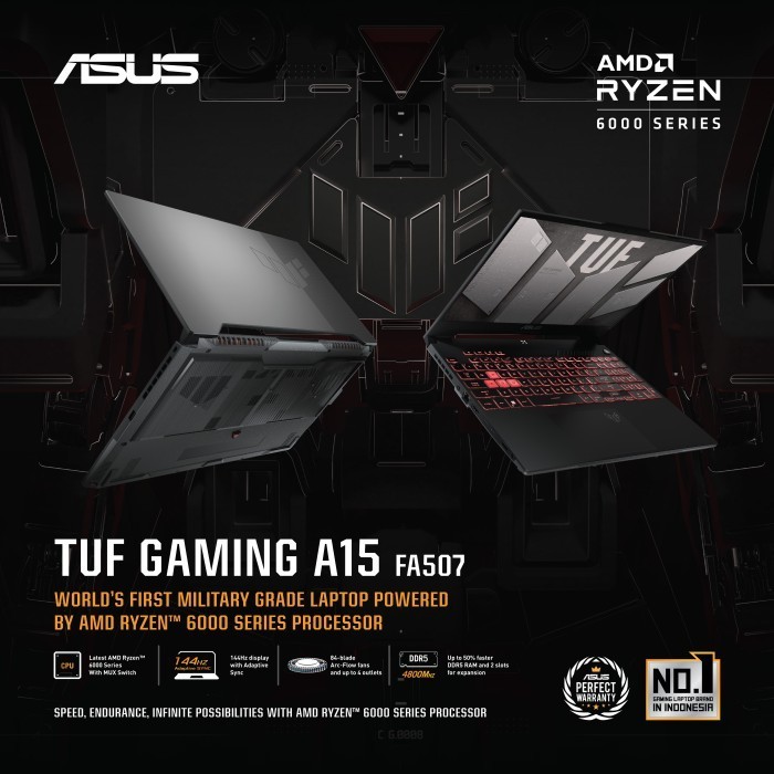 Promo Asus Tuf A15 Fa507nu-r545k6m-o Gaming Laptop - Mecha Gray [r5 ...