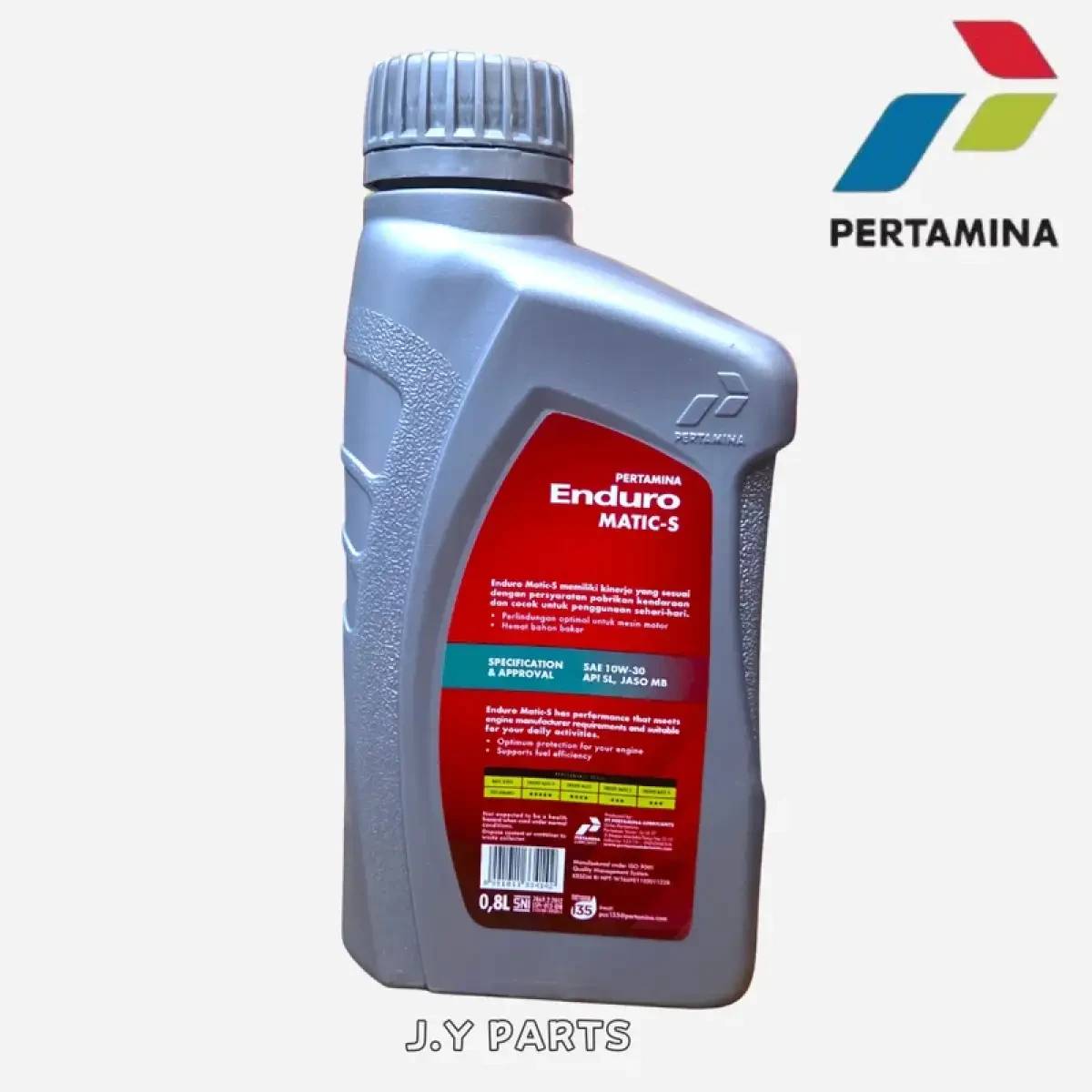 Jual Oli Motor Pertamina Enduro Matic S 10w-30 0,8 Liter Original Di ...